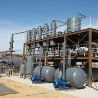 China Recycle Waste Engine Oil to Diesel and Base Oil with 380v/50hz Distillation Equipment for sale