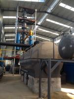 China Waste Tyre Plastic Pyrolysis Oil To Diesel Distillation Equipment for sale