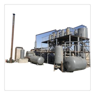 China Heating Method Distillation Equipment Tyre Pyrolysis Oil To Diesel Waste Oil for sale