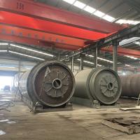 China 15.5kw Type Small Scale Waste Tyre Plastic Rubber Pyrolysis Plant For Fuel Production for sale