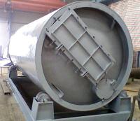 China 12tons per day Waste Tire Rubber Plastic Pyrolysis Plant for Fuel Oil Energy Production for sale