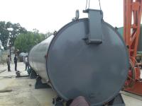 China 12tons per day Waste Tire Rubber Plastic Pyrolysis Plant for Fuel Oil Energy Production for sale