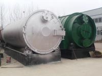 China 12tons per day Waste Tire Rubber Plastic Pyrolysis Plant for Fuel Oil Energy Production for sale