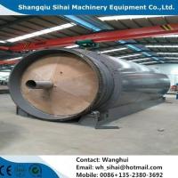 China 380V Used Plastic Tyres Recycling Machine For Fuel Oil Carbon Black Directly Heating for sale