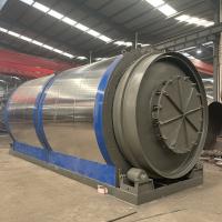 China Energy Mining 30 ton per day full continuous waste rubber tyre pyrolysis oil plant for sale