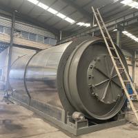 China Energy Mining 30 ton per day full continuous waste rubber tyre pyrolysis oil plant for sale