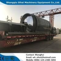 China 380V Used Plastic Tyres Recycling Machine For Fuel Oil Carbon Black Directly Heating for sale