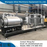 China 380V Used Plastic Tyres Recycling Machine For Fuel Oil Carbon Black Directly Heating for sale