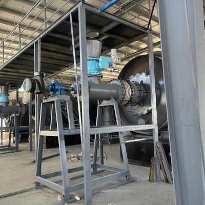China Semi-continuous Waste Tyre Plastic Pyrolysis Plant with 380V/50HZ Voltage at Affordable for sale