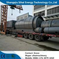 China 300sq meters Area Required Tire Pyrolysis Plant with Advanced Features for sale