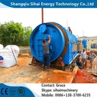 China Direct Heating Output Capacity 15 Tons Waste Tire Pyrolysis Plant for Tire Recycling for sale