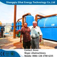 China Direct Heating Output Capacity 15 Tons Waste Tire Pyrolysis Plant for Tire Recycling for sale