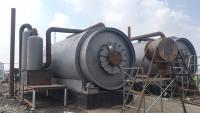 China Water Cooling System Pyrolysis Oil Tire Recycling Machine with High Oil Yield for sale