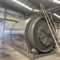 China Recycle Tire Tyre Plastic Oil Sludge Pyrolysis Machine with COC Certificate in Algeria for sale