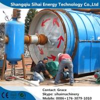 China Free Installation Waste Tyre Recycle to Diesel Pyrolysis Plant for Diesel Production for sale