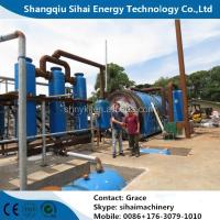 China Free Installation Waste Tyre Recycle to Diesel Pyrolysis Plant for Diesel Production for sale