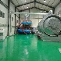 China Raw Material Plastic Tire Recycling Machine for Pyrolysis Oil Conversion for sale