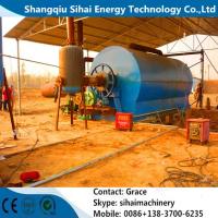 China Q245R Boiler Steel Reactor Material Waste Tyre Pyrolysis Plant for Diesel Production for sale