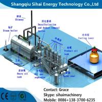 China Q245R Boiler Steel Reactor Material Waste Tyre Pyrolysis Plant for Diesel Production for sale