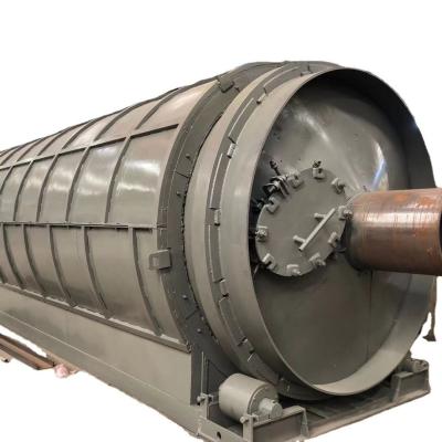 China Water Cooling System Pyrolysis Oil Tire Recycling Machine with High Oil Yield for sale