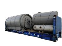 China Water Cooling System Pyrolysis Oil Tire Recycling Machine with High Oil Yield for sale