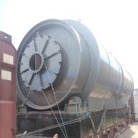 China 380V Convert Waste Tyre Into Oil Recycling Machine Pyrolysis Oil System for sale