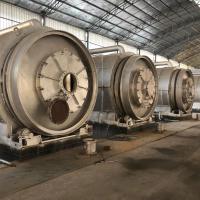 China Direct Heating 15 TPD Waste Tire Oil Pyrolysis Machine for Oil Recycling 2800mm*7700mm for sale