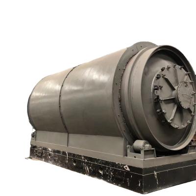 China 15 Tons Handling Capacity Rubber Oil Recycling Production Line Pyrolysis Machinery for sale
