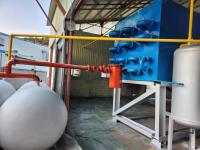 China 18mm Plate Thickness Tire Pyrolysis Machine for Rubber Oil Recycling Production Line for sale