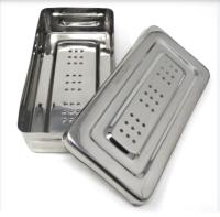 China Empty Bone Screw Sterilization Box Case Orthopedic Veterinary Screw Disinfection Box Case for sale