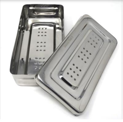 China Empty Bone Screw Sterilization Box Case Orthopedic Veterinary Screw Disinfection Box Case for sale