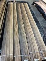 China Smoked European Eucalyptus Wood Veneer 0.5mm x 250cm Quarter Cut for Furniture for sale
