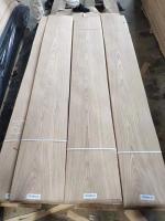 China A Grade White Oak Wood Veneer 0.45mm Thick 200cm+ Crown Cut for Door Decoration for sale