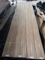 China Thick 0.45mm American Walnut Wood Veneer Panel A Crown Cut Apply To Engineered for sale