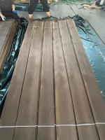 China 0.45mm Fumed White Oak Veneer Grade B for Fancy Plywood Width 10cm+ for sale
