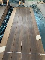 China 0.45mm Fumed White Oak Veneer Grade B for Fancy Plywood Width 10cm+ for sale