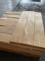 China Natural Oak Wood Flooring Veneer 0.45-1.2mm Thick 60cm Length Mixed Grade A/B/C/D for sale