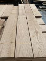 China Natural Oak Wood Flooring Veneer 0.45-1.2mm Thick 60cm Length Mixed Grade A/B/C/D for sale