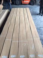 China Quarter Cut European White Oak Wood Veneer MDF 0.5mm A Grade for Furniture for sale