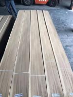 China Quarter Cut European White Oak Wood Veneer MDF 0.5mm A Grade for Furniture for sale