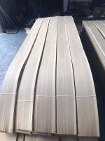 China Quarter Cut European White Oak Wood Veneer MDF 0.5mm A Grade for Furniture for sale