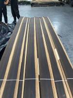 China Dark Fumed European Oak Veneer Panel Grade 0.55mm Quarter Cut 250cm for sale