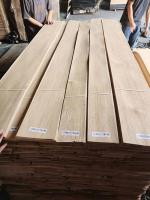 China European White Oak Veneer 0.55mm Door A Grade Quarter Cut Straight Grain 210-240cm for sale