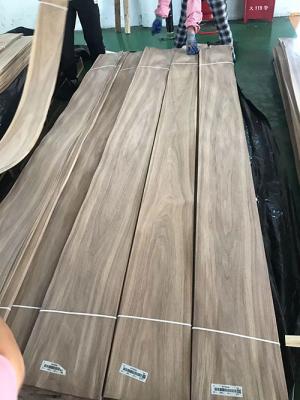 China Natural American Black Walnut Veneer Thick 0.50mm Panel Aa Grade for sale
