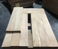 China White Oak Wood Flooring Veneer 910 X 125mm For Engineered Flooring for sale