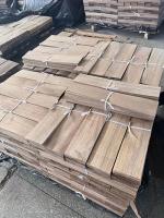 China 1.2mm American Black Walnut Veneer For Engineered Flooring Top Layer for sale