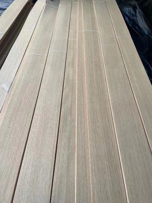 China Top Grade American White Oak Veneer Quarter Cut 0.40mm Thick AAA Grade for Furniture for sale