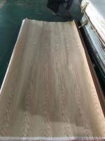 China Red Oak Veneer Sheet, Crown Cut, 4' X 8', Thickness 0.40MM for sale