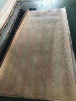 China Red Oak Veneer Sheet, Crown Cut, 4' X 8', Thickness 0.40MM for sale