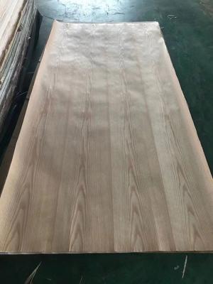 China Red Oak Veneer Sheet, Crown Cut, 4' X 8', Thickness 0.40MM for sale